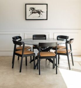 Stellar Table - Round Glass Top - Louw Roets